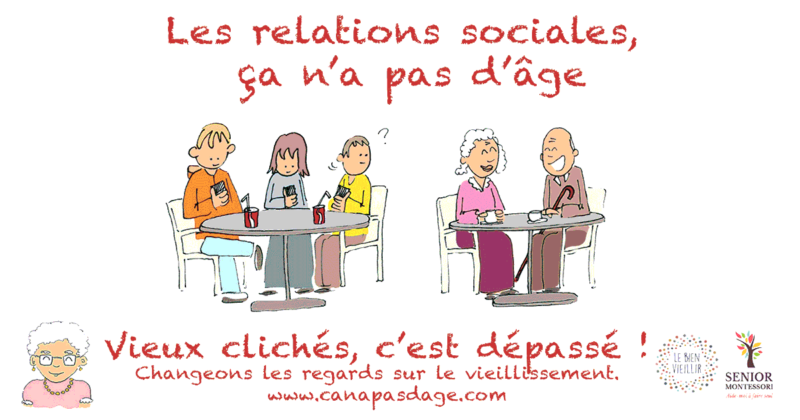 Les relations sociales, ça n’a pas d’âge! – Le Bien Vieillir